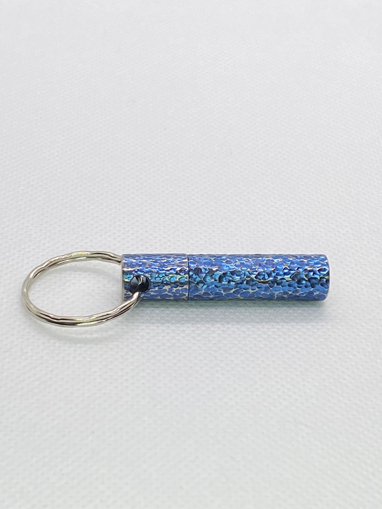 Titanium Pocket Set Stone,hammered Titanium Knuckle Roller and ...