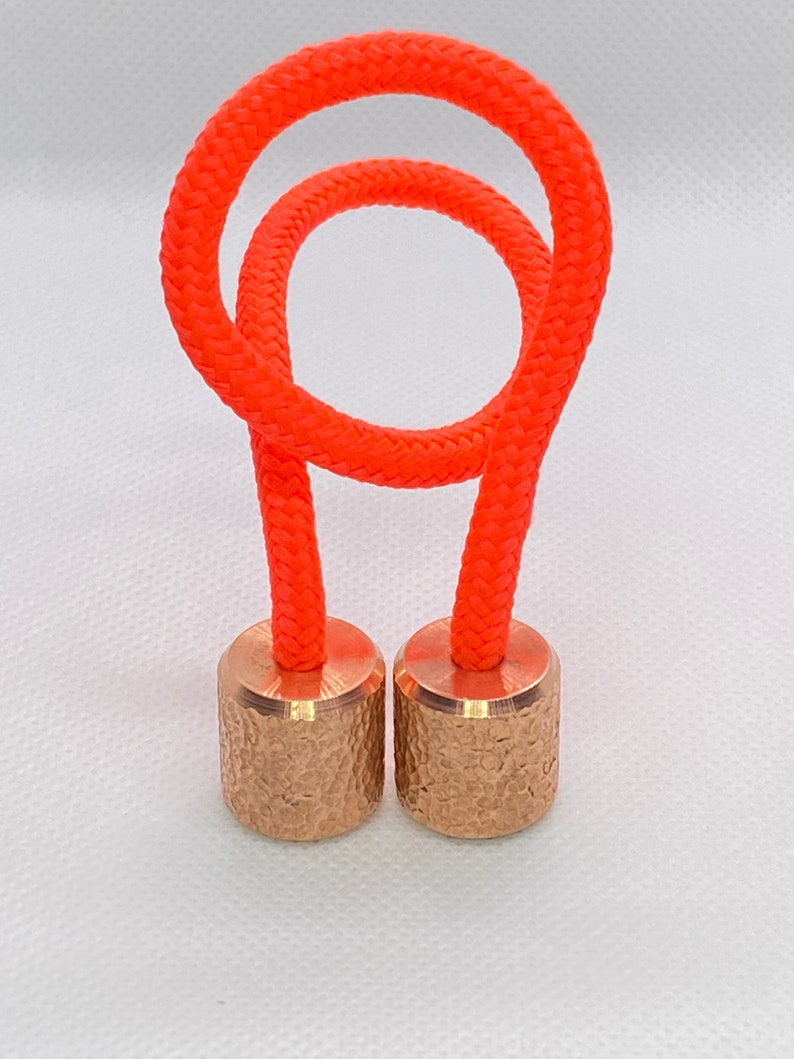 Copper Begleri Beads Set stone Hammered Copper - Etsy