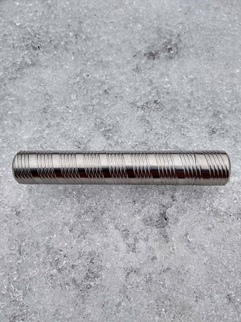 Titanium Cache Waterproof Storage Capsule EDC Keychain - Etsy