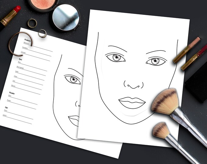 Male Face Template, Male Face Ratio, Male Face Grid, Front Face ...