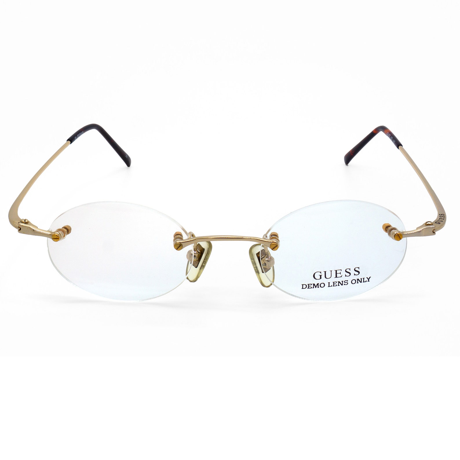 Guess Rimless Vintage Eyeglasses, Made in Italy - Etsy