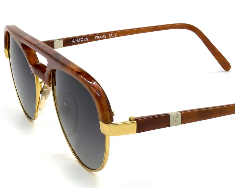 Krizia Vintage Sunglasses, Made in Italy. Art Deco Sunglasses for Men ...
