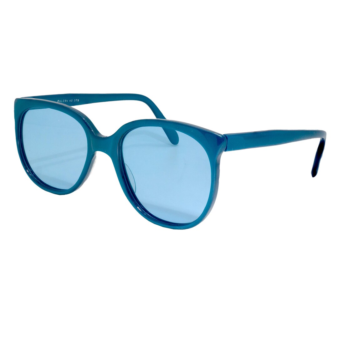 Vintage Sunglasses 70s: Pearl Blue Acetate Polarized - Etsy
