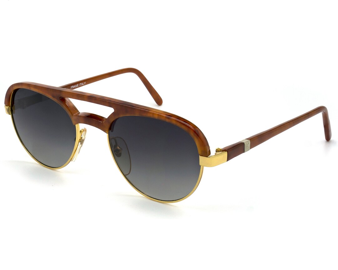 Krizia Vintage Sunglasses, Made in Italy. Art Deco Sunglasses for Men ...