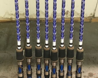 Custom Fishing Rod Decals - Etsy