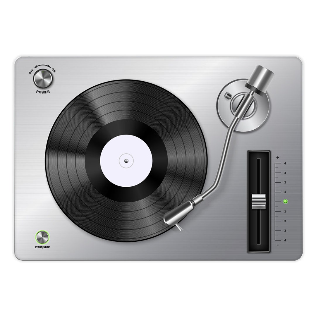 MacBook Pro, Air Laptop Skin Sticker Cover Wrap - Turntable Vinyl ...