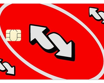 Credit Card Skin Uno - Etsy