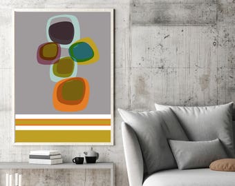 1950s wall art | Etsy