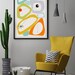 Two Mid-century Modern Prints Atomic Wall Art Abstract - Etsy