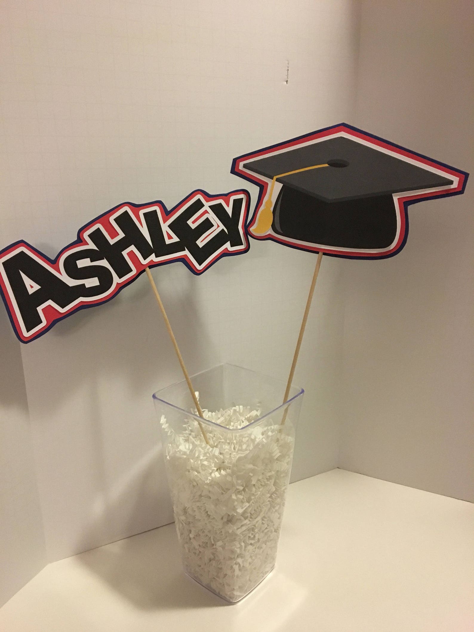 Graduation party decorations centerpieces high school | Etsy