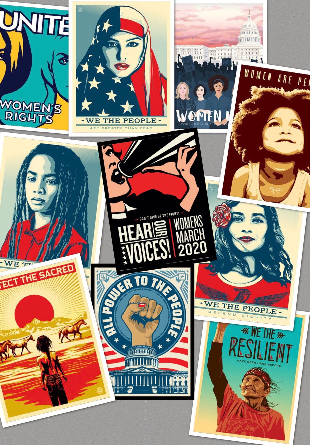 WE the PEOPLE Poster Collection HISTORIC Posters - Etsy