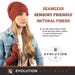 Wool Slouchy Beanie Hat - Super Soft Merino Wool - Made in the USA ...