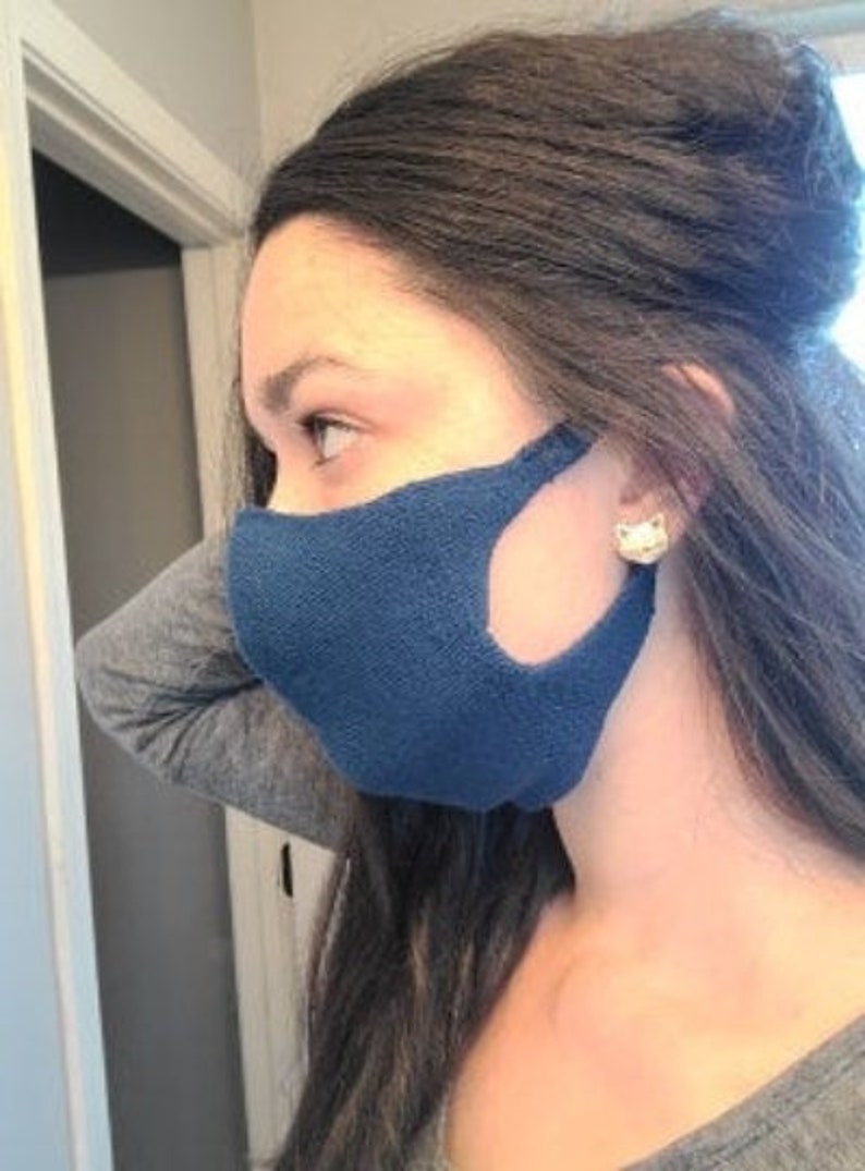 100% Machine Washable Cotton/poly Reusable Face Mask - Etsy