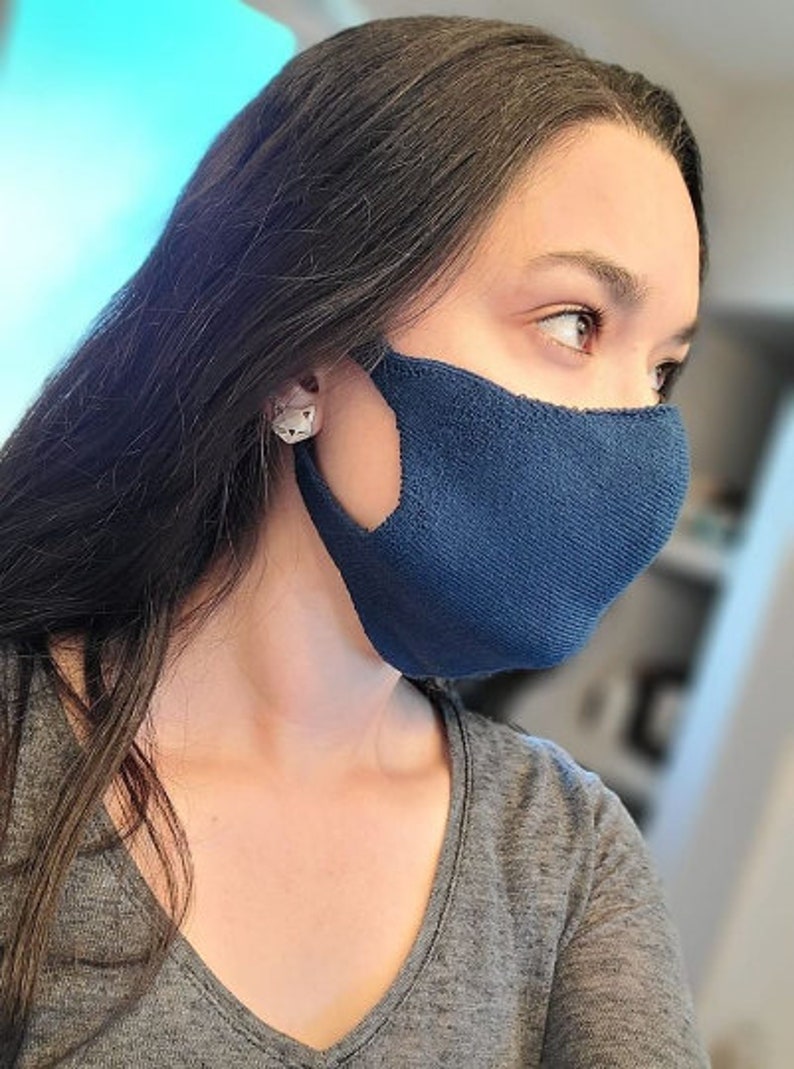 100% Machine Washable Cotton/poly Reusable Face Mask - Etsy