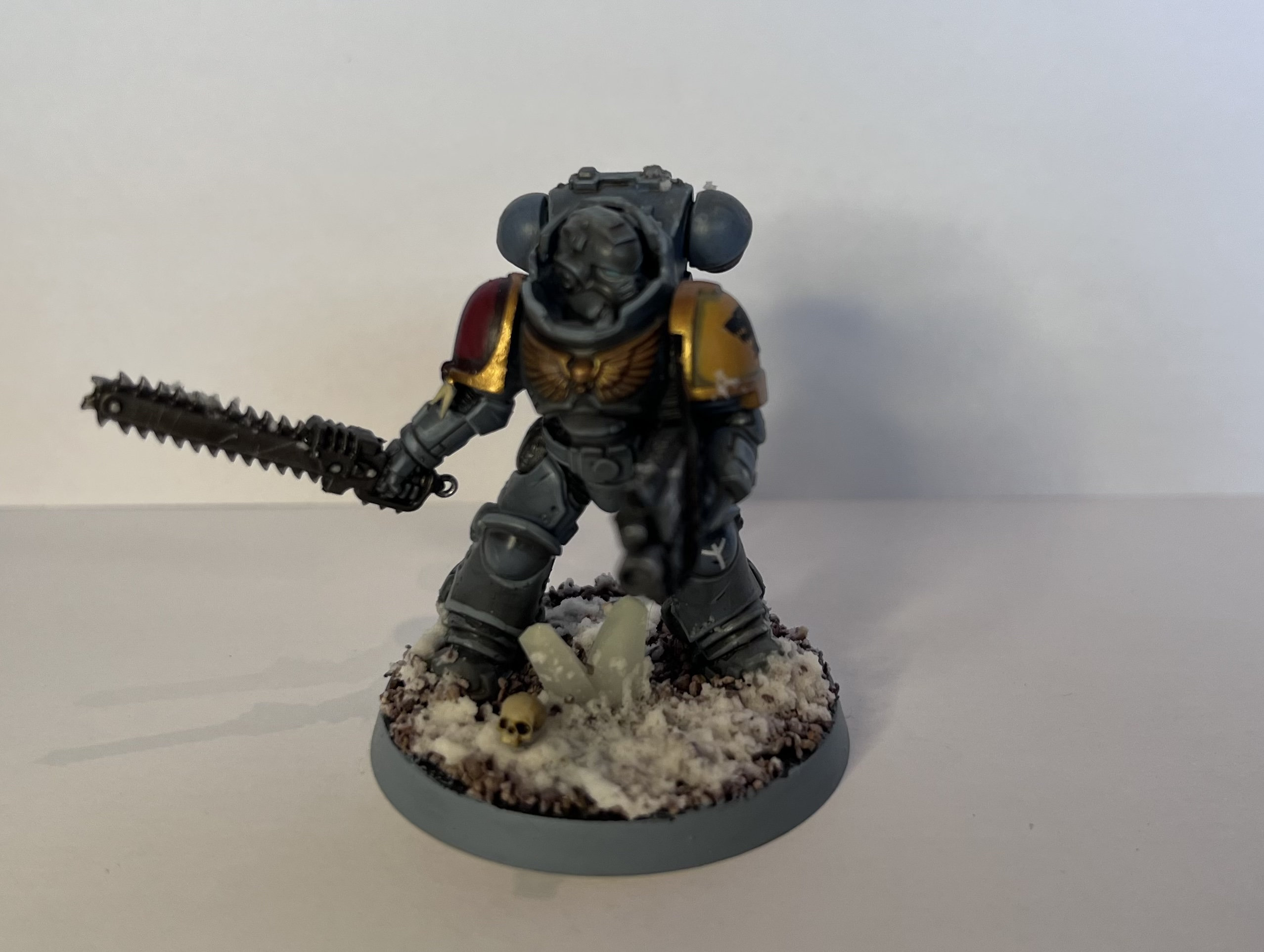 Space Wolves Heavy Intercessors, Lightly Converted Using Grey Hunters ...