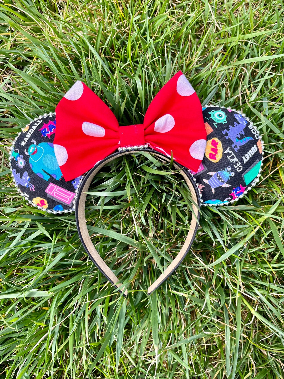 Monsters Inc Mickey Minnie Mouse Ears Christmas Gift Sully - Etsy