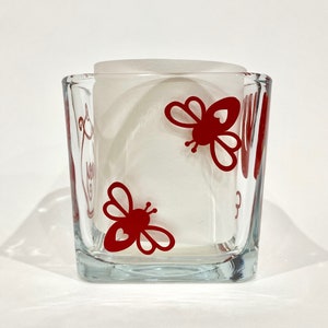 Rosh Hashanah Glass Apple Plate, Honey Bowl and Honey Dipper Set, High ...