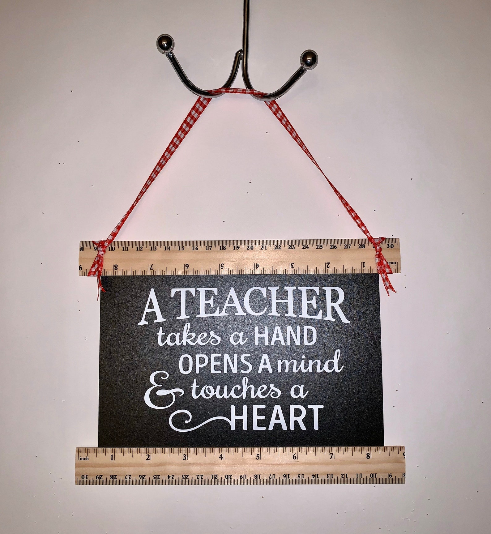 Best Teacher Sign Chalkboard Sign Teacher Appreciation Gift | Etsy