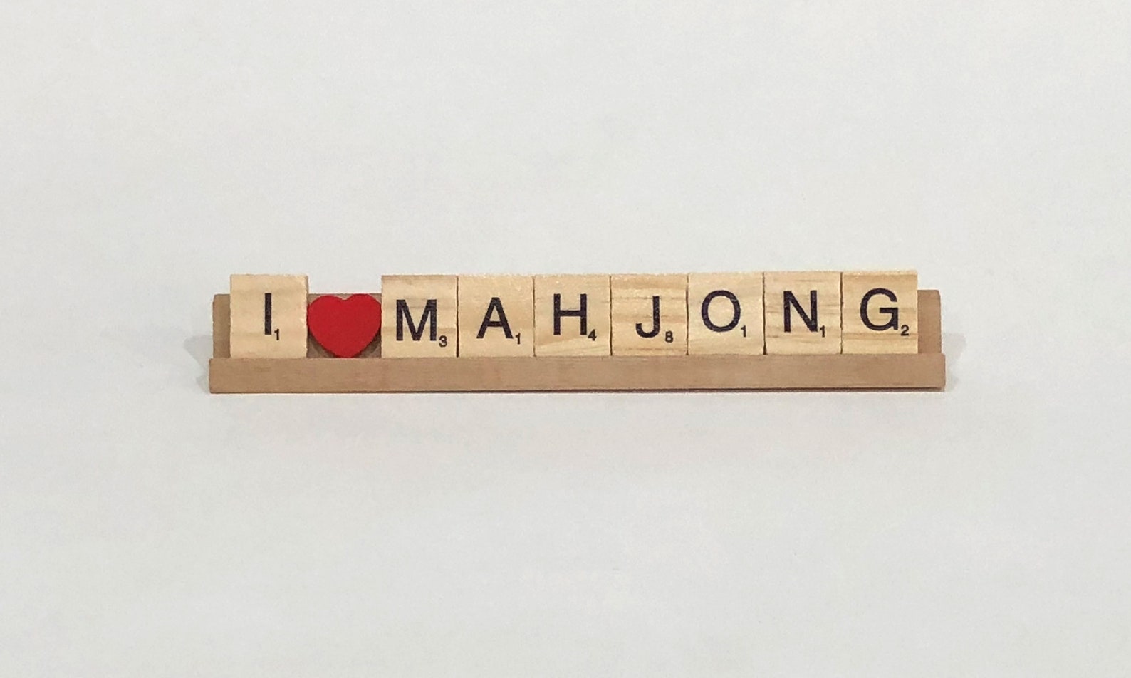 Scrabble Tile Art Scrabble Tile Holder Vintage Game Pieces | Etsy