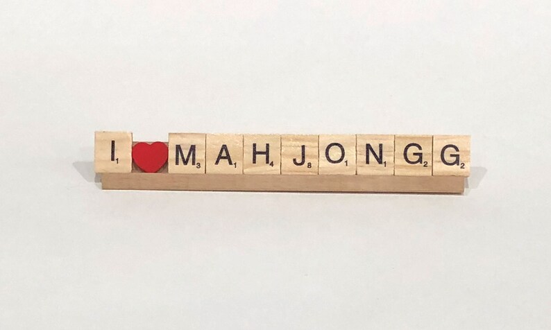 Scrabble Tile Art Scrabble Tile Holder Vintage Game Pieces | Etsy