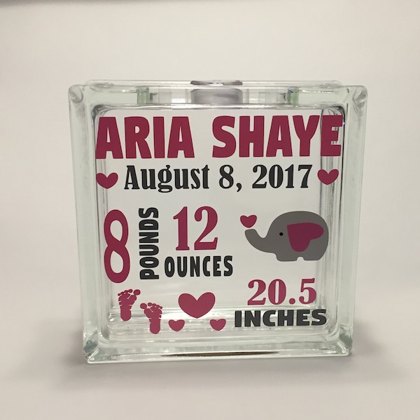 Custom Glass Blocks - Etsy