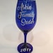Miriam's Cup, Miriam Cup, Customized Wine Glass, Personalized Miriam's ...