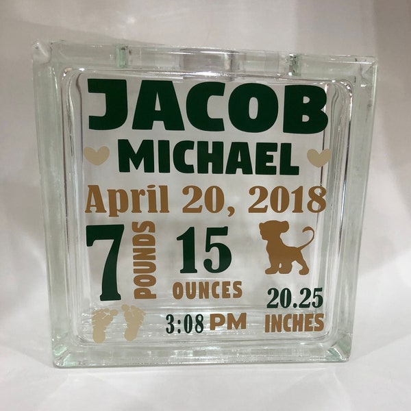 Custom Glass Blocks - Etsy