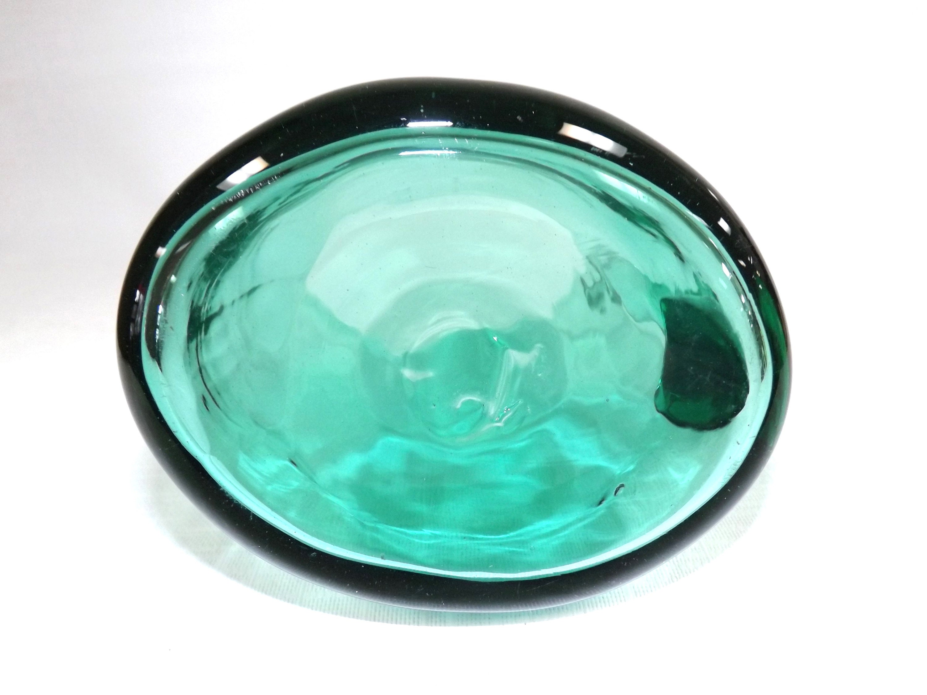 Blenko Glass Sea Green #6118 Pitcher Wayne Husted