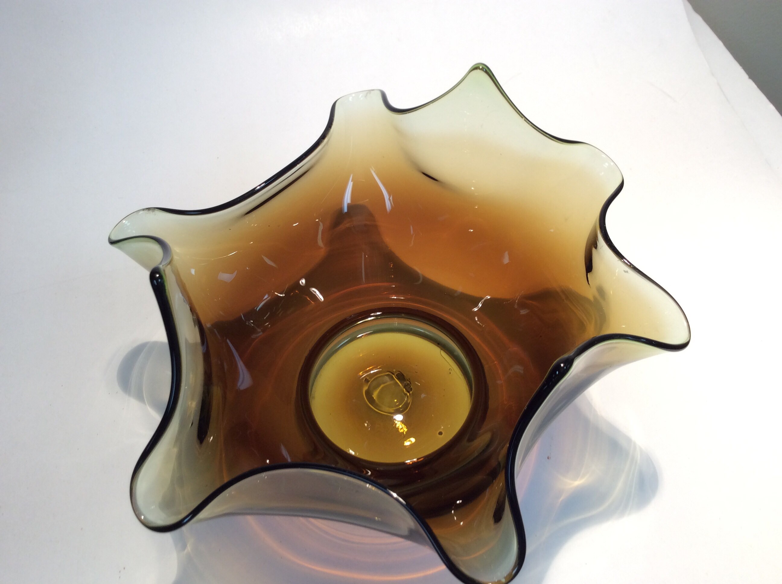 Indiana Handcraft 714 bowl in burnt honey