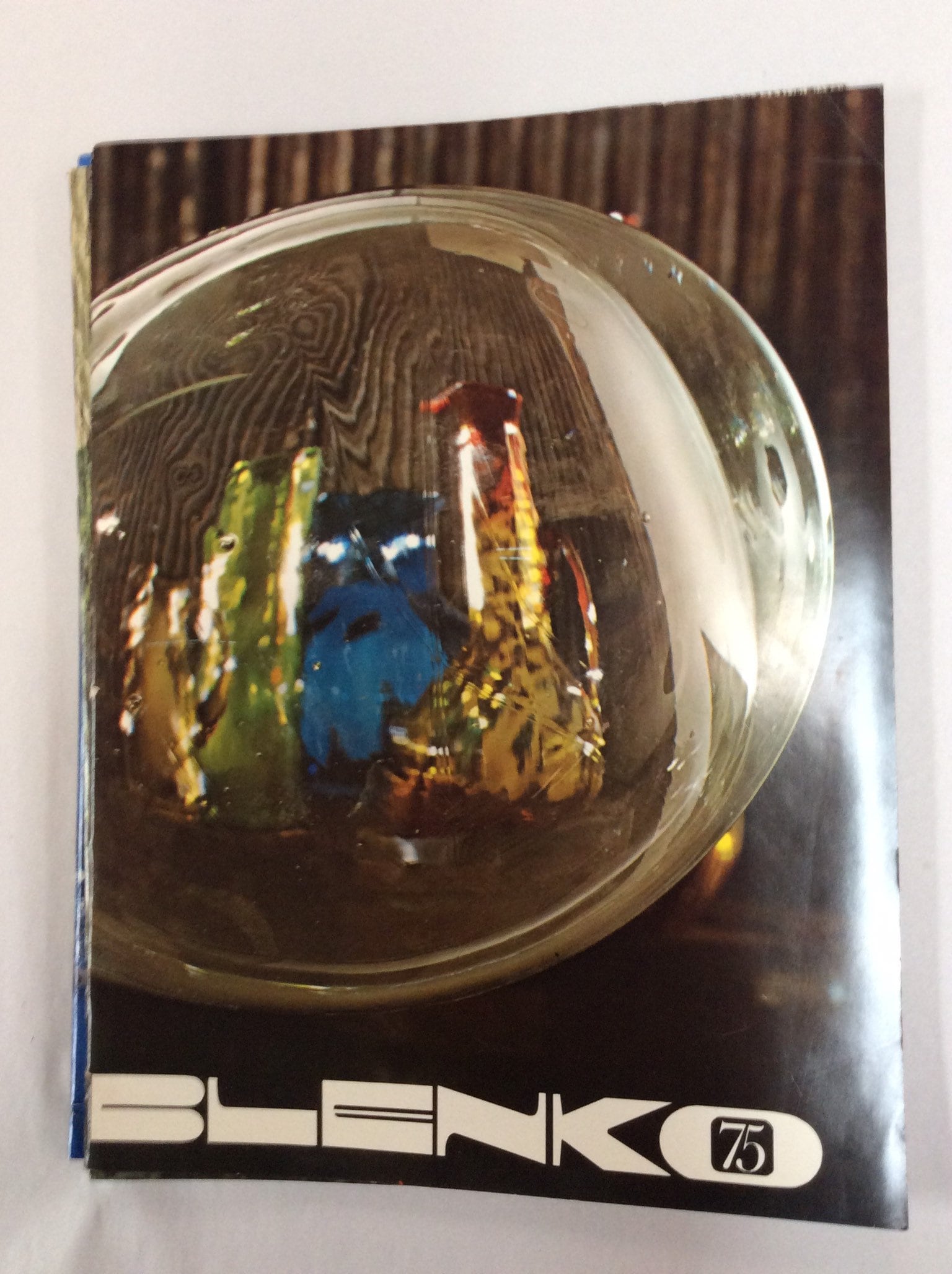 Lot of six original Blenko catalogs. 1974,1975,1977,1979,1980,1984 ...