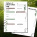 Nature Observation Log - 2-page Printable | Outdoor Exploration Journal ...