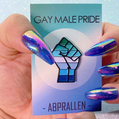 Demiboy Pride Enamel Pin | Etsy UK