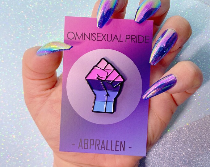 Omnisexual Pride Enamel Pin - Etsy