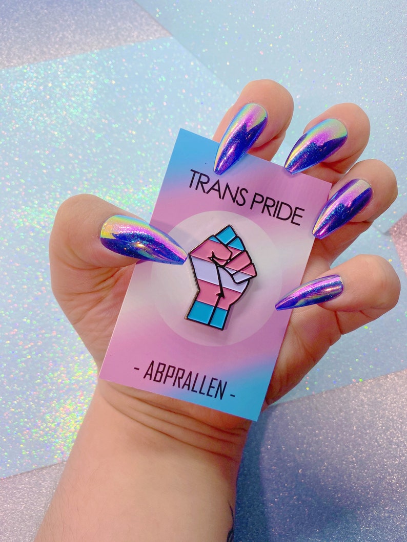 Enamel Pin Transgender Pride Pin Transgender Badge Lgbtq Etsy