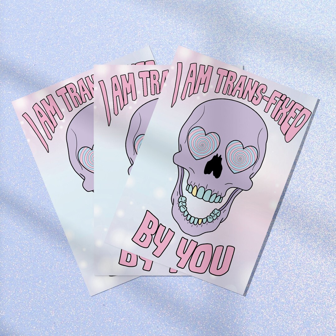 I Am Trans-fixed by You Art Print - Etsy