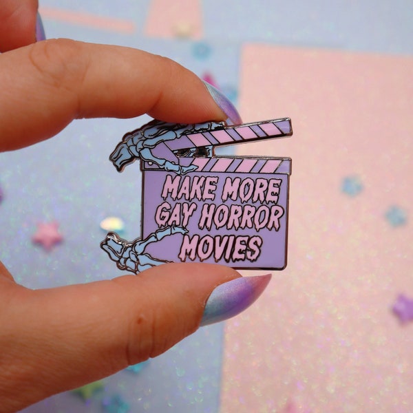 Gay Horror Pin Etsy