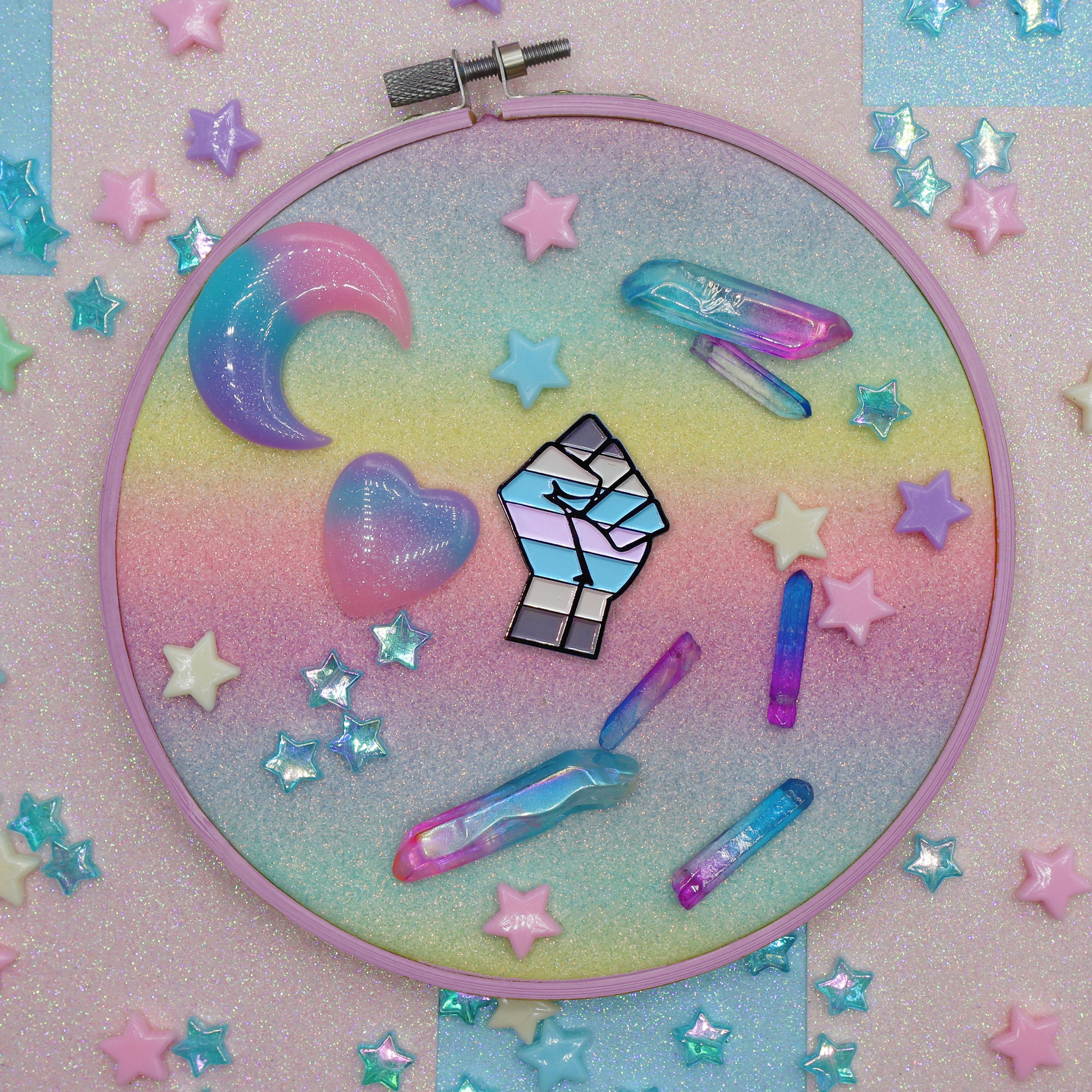 Demiboy Pride Enamel Pin - Etsy