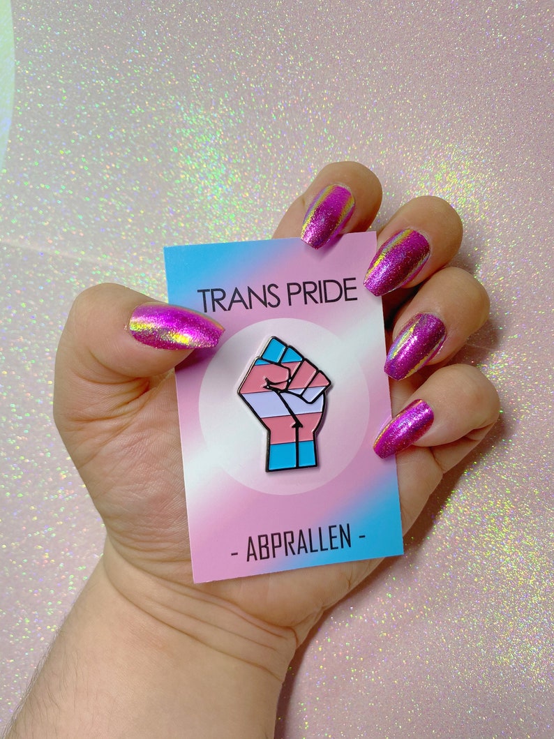 Enamel Pin Transgender Pride Pin Transgender Badge Lgbtq Etsy