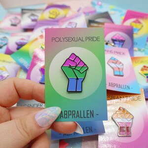 Polysexual Pride Enamel Pin - Etsy