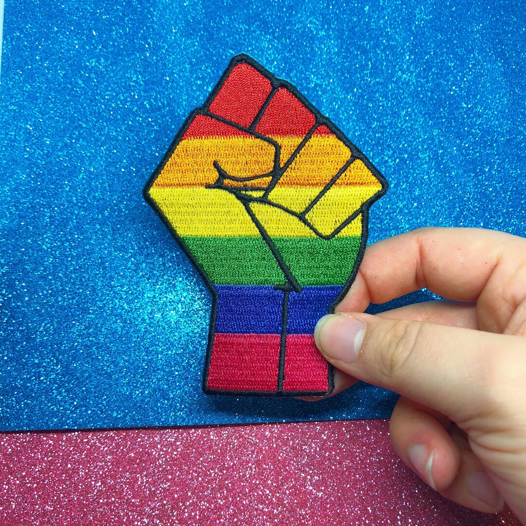 LGBTQ+ Gay Pride Iron-on Patch - Etsy