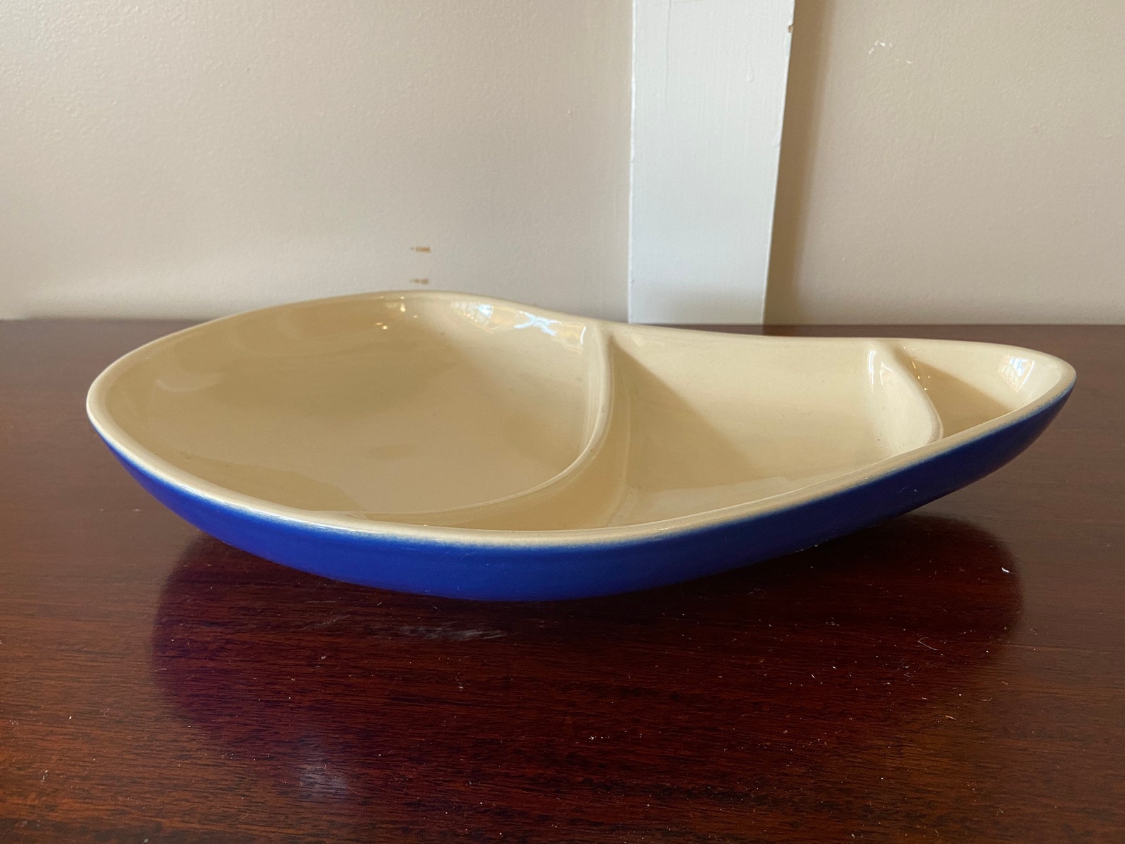 Vintage Appolia Ceramic Cobalt Blue Crudités Tray - Etsy.de
