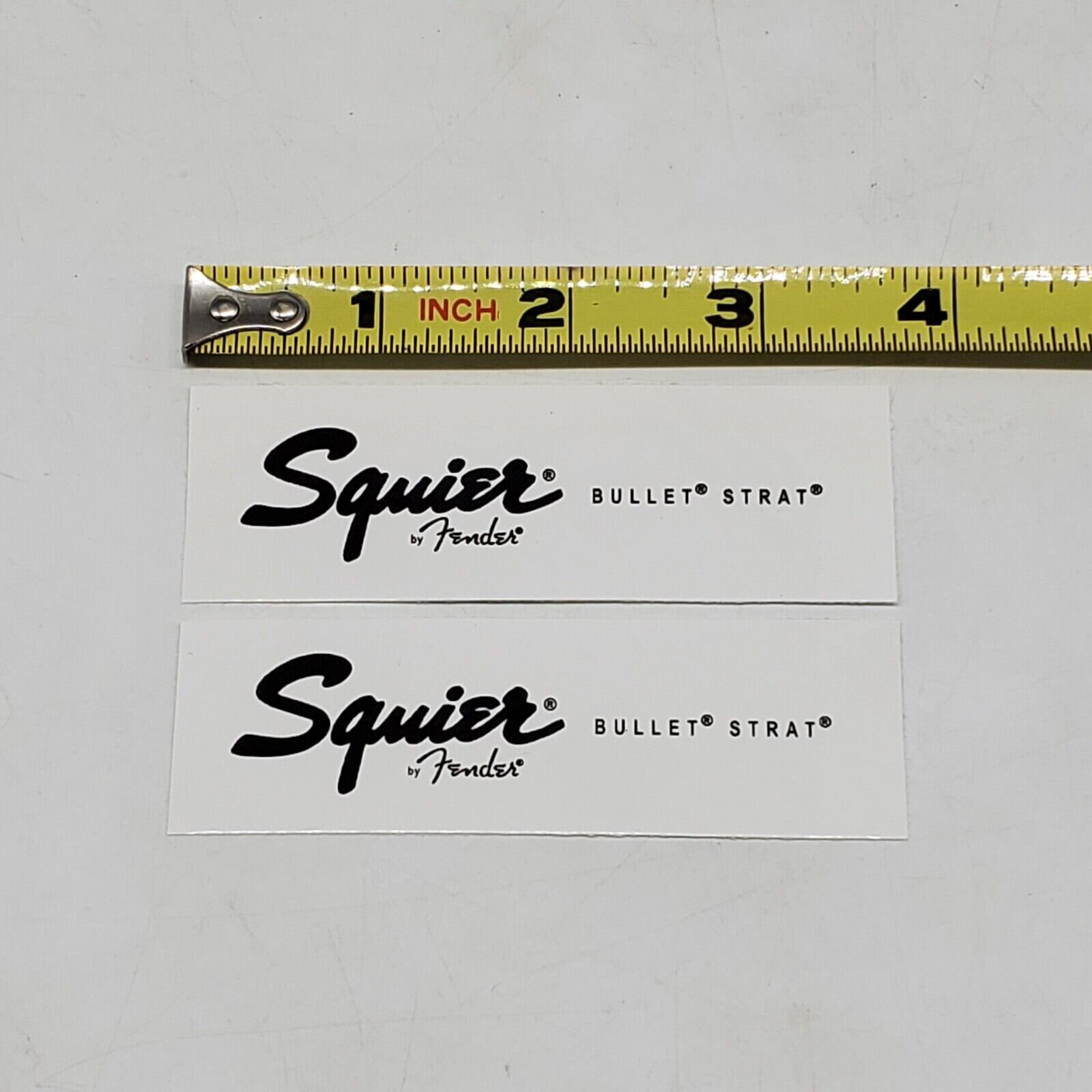 Squier by Fender Bullet Strat Style Waterslide Decals for Headstock ...