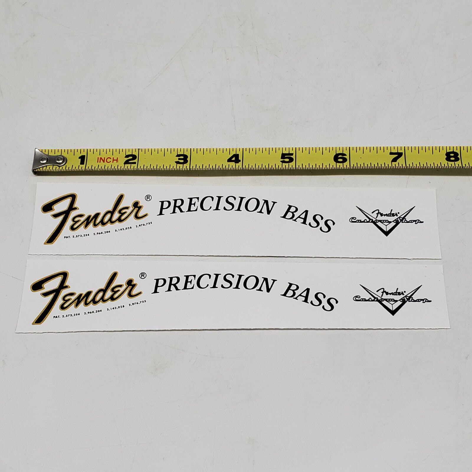Fender Precision Bass Waterslide Decals for Guitar Headstock set of 2 ...