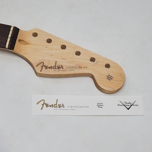 Fender Strat Spaghetti Style Waterslide Decals for Headstock W/ Custom ...