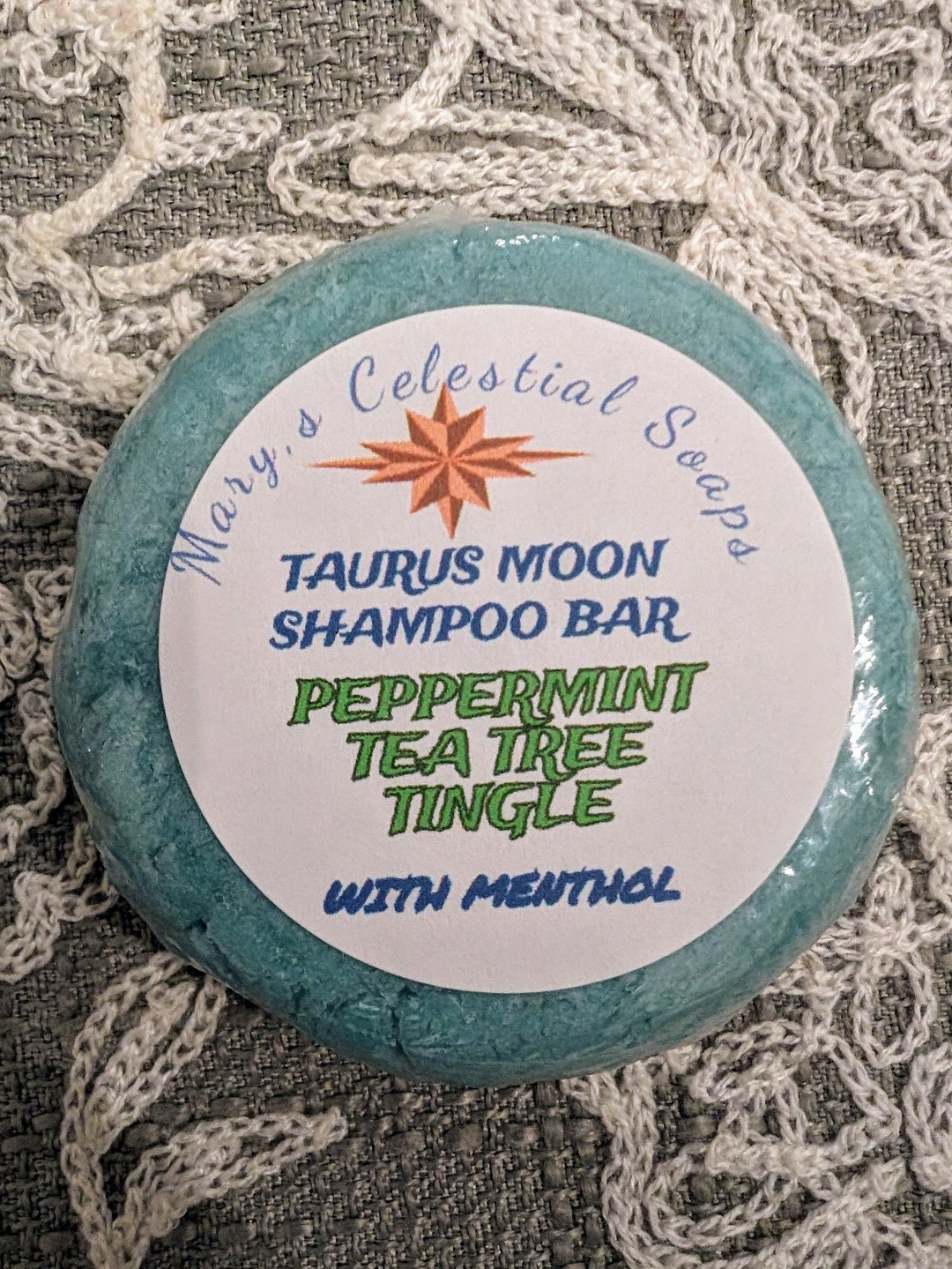 Peppermint Tea Tree Shampoo Bar - Etsy