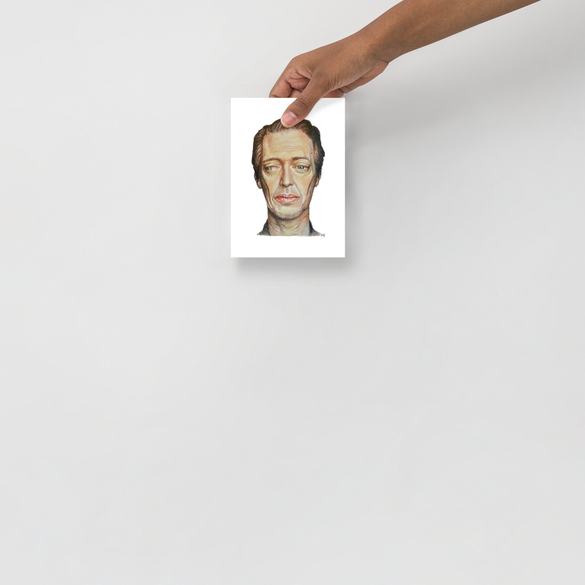 STEVE BUSCEMI PRINT, 5x7, Pop Culture Art, Poster, Print, Low Brow ...