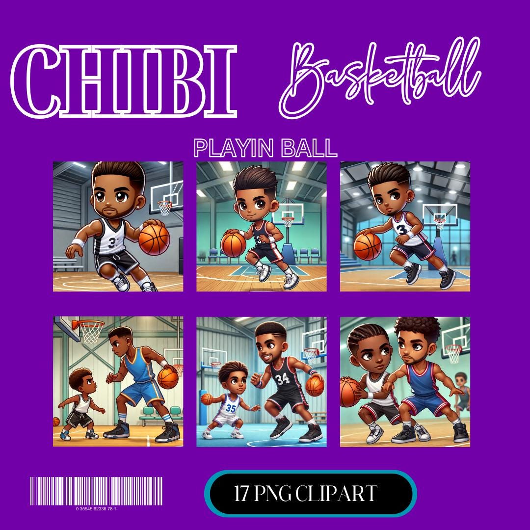 Chibi Basketball Clipart Basketball Player Sports Chibi PNG Basketball ...