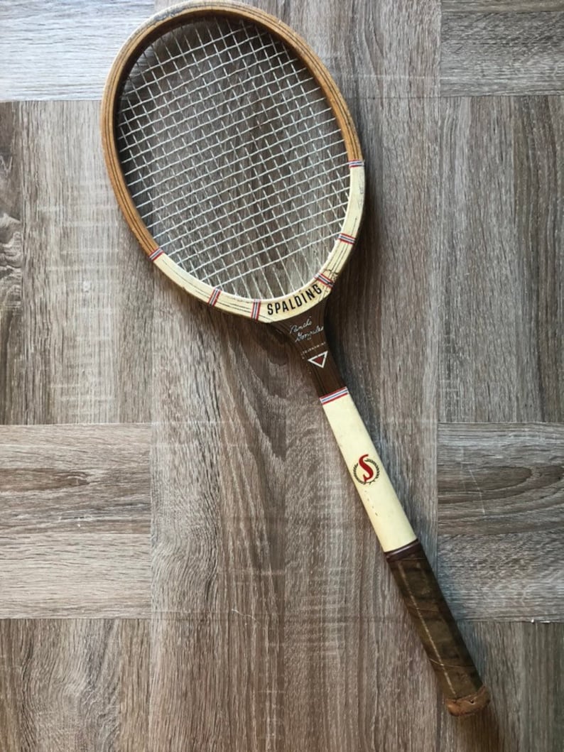 Vintage Spalding Pancho Gonzales Tennis Racket - Etsy