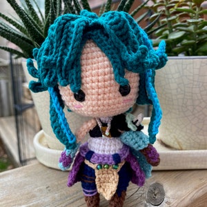 Genshin Impact Xiao Amigurumi PATTERN ONLY - Etsy Canada