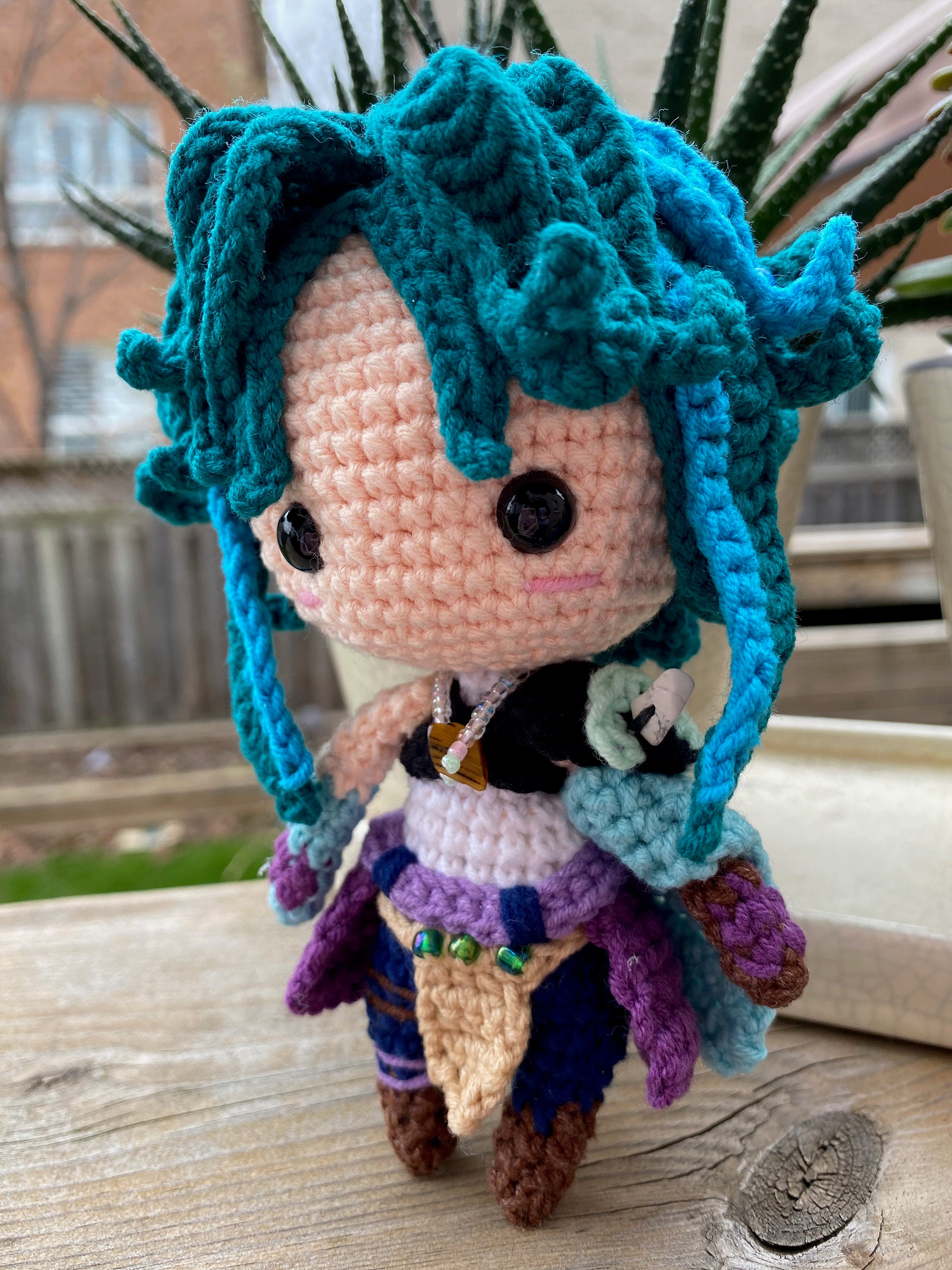 Genshin Impact Xiao Amigurumi PATTERN ONLY | Etsy UK